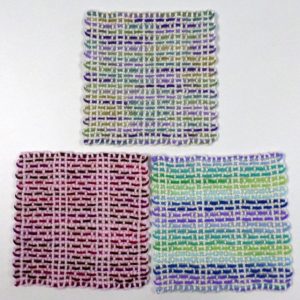 6″ (47 x 47) Square Loom texture patterns – Adventures in Pin Loom Weaving