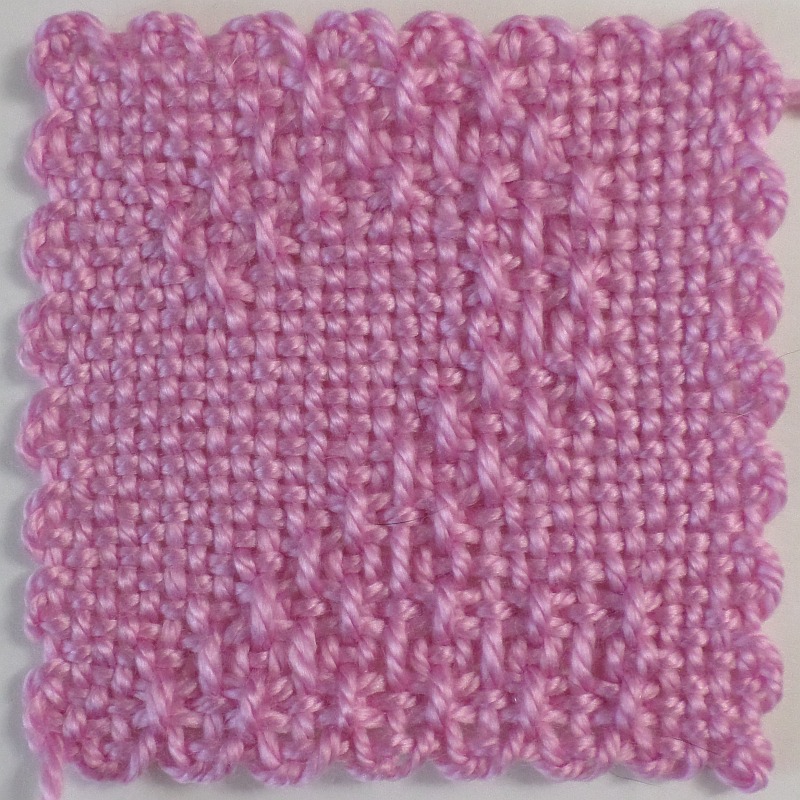 NUMBER 2 — 4″ (31 x 31) pattern – Adventures in Pin Loom Weaving