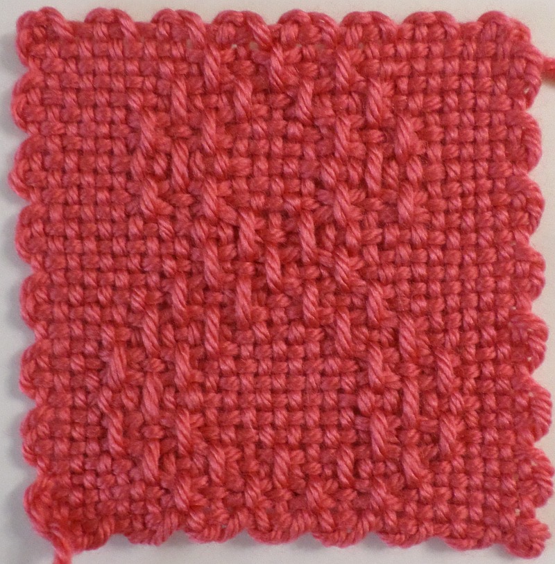 NUMBER 8 — 4″ (31 x 31) pattern – Adventures in Pin Loom Weaving