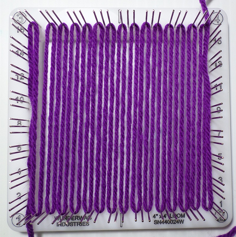 Single-Layer Warping (1LW) – Adventures in Pin Loom Weaving