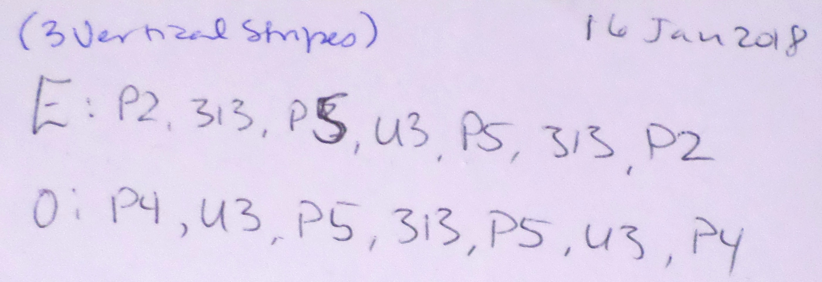 Side by Side Stripes — 4″ (31 x 31) patterns – Adventures in Pin Loom ...