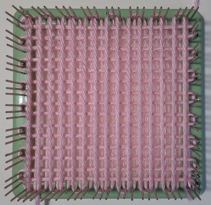 Pin Wrap Hack — how to measure weft – Adventures in Pin Loom Weaving