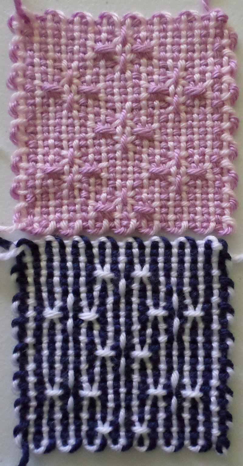 Staggered Stars — 4″ (31 x 31) pattern – Adventures in Pin Loom Weaving